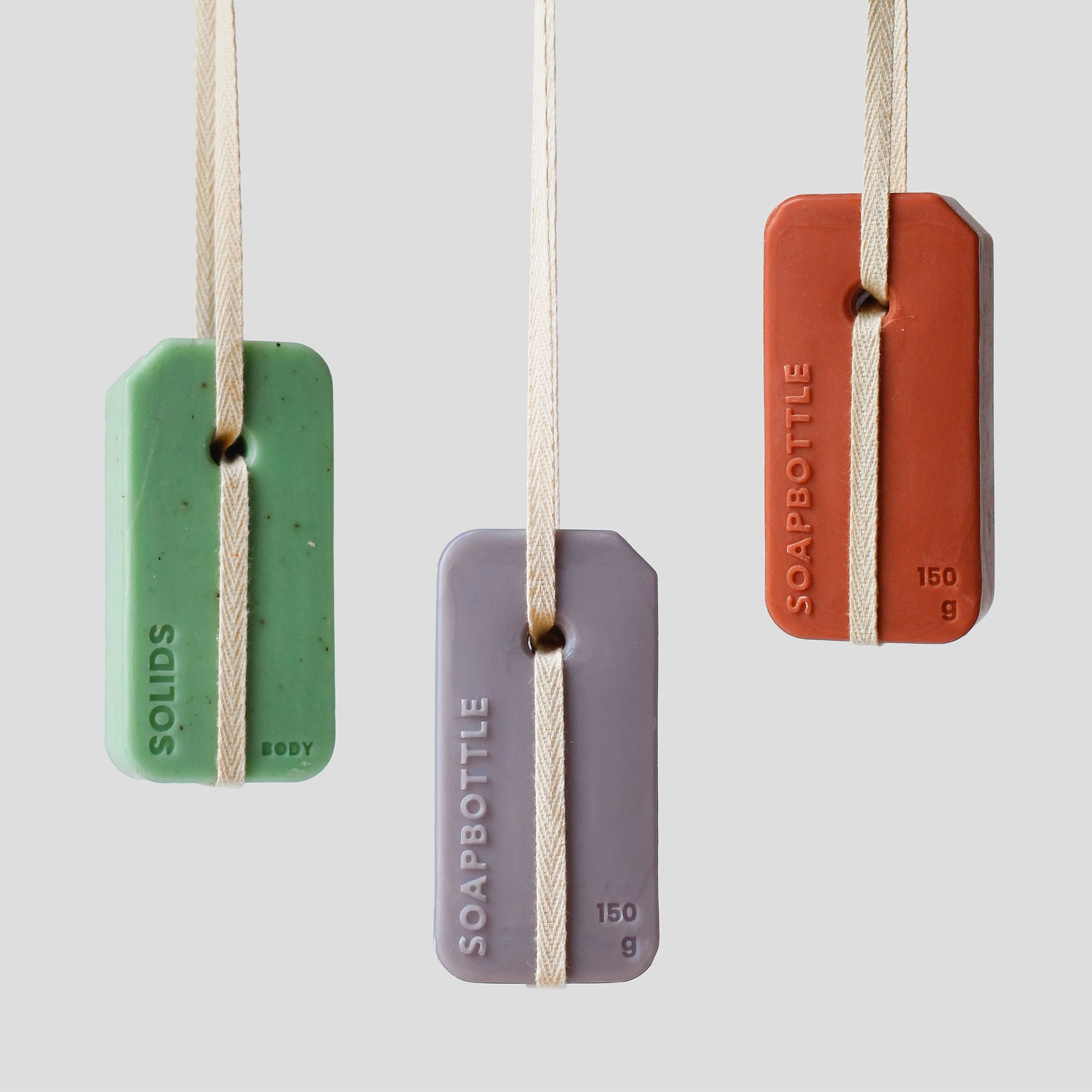 SOLIDS COLLECTION - Body Bar Trio (3x 150g) – SOAPBOTTLE