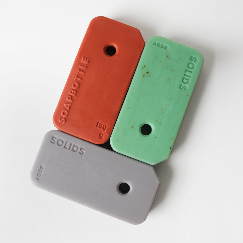 SOLIDS COLLECTION - Body Bar Trio (3x 150g) – SOAPBOTTLE