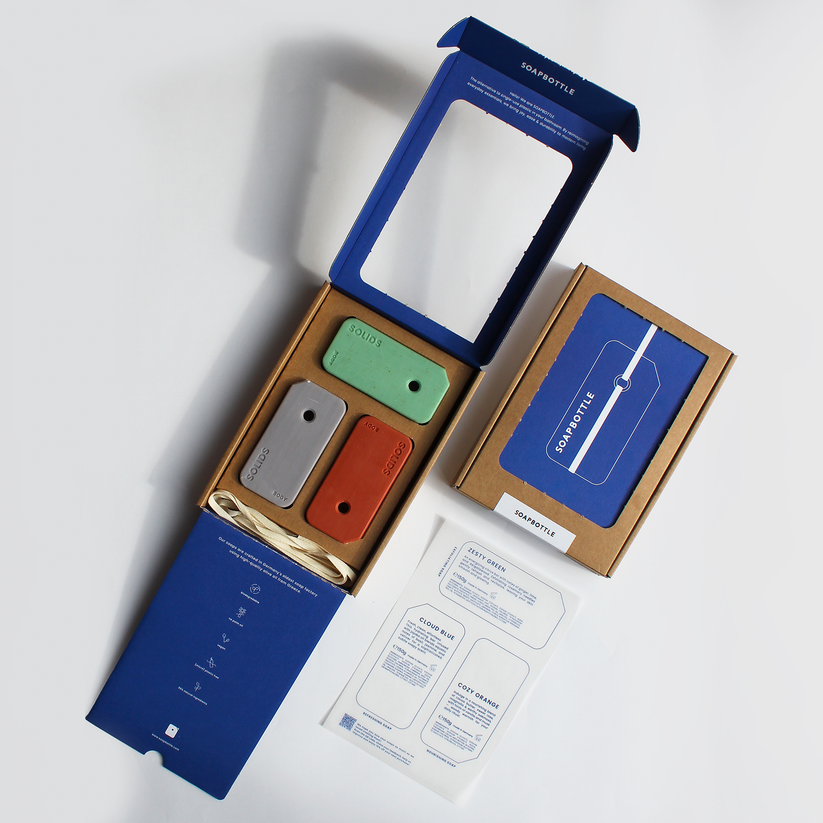 SOLIDS COLLECTION - Body Bar Trio (3x 150g) – SOAPBOTTLE